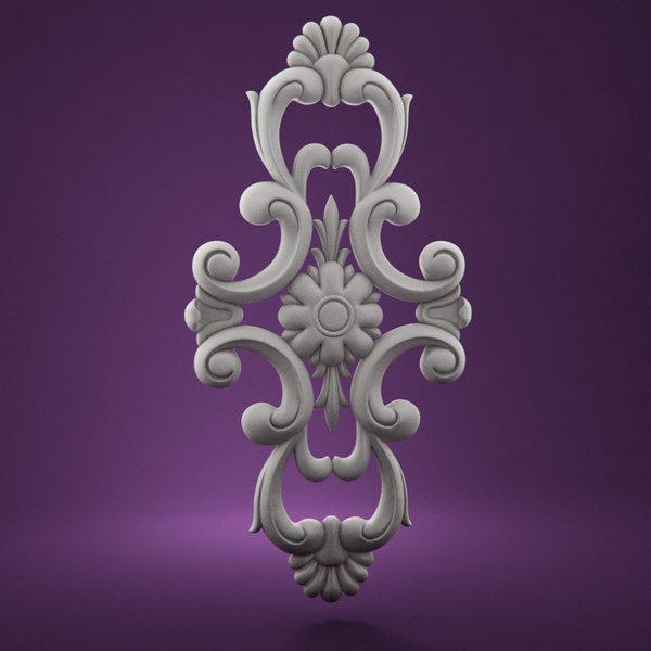 moulding decorative architectural 3d model