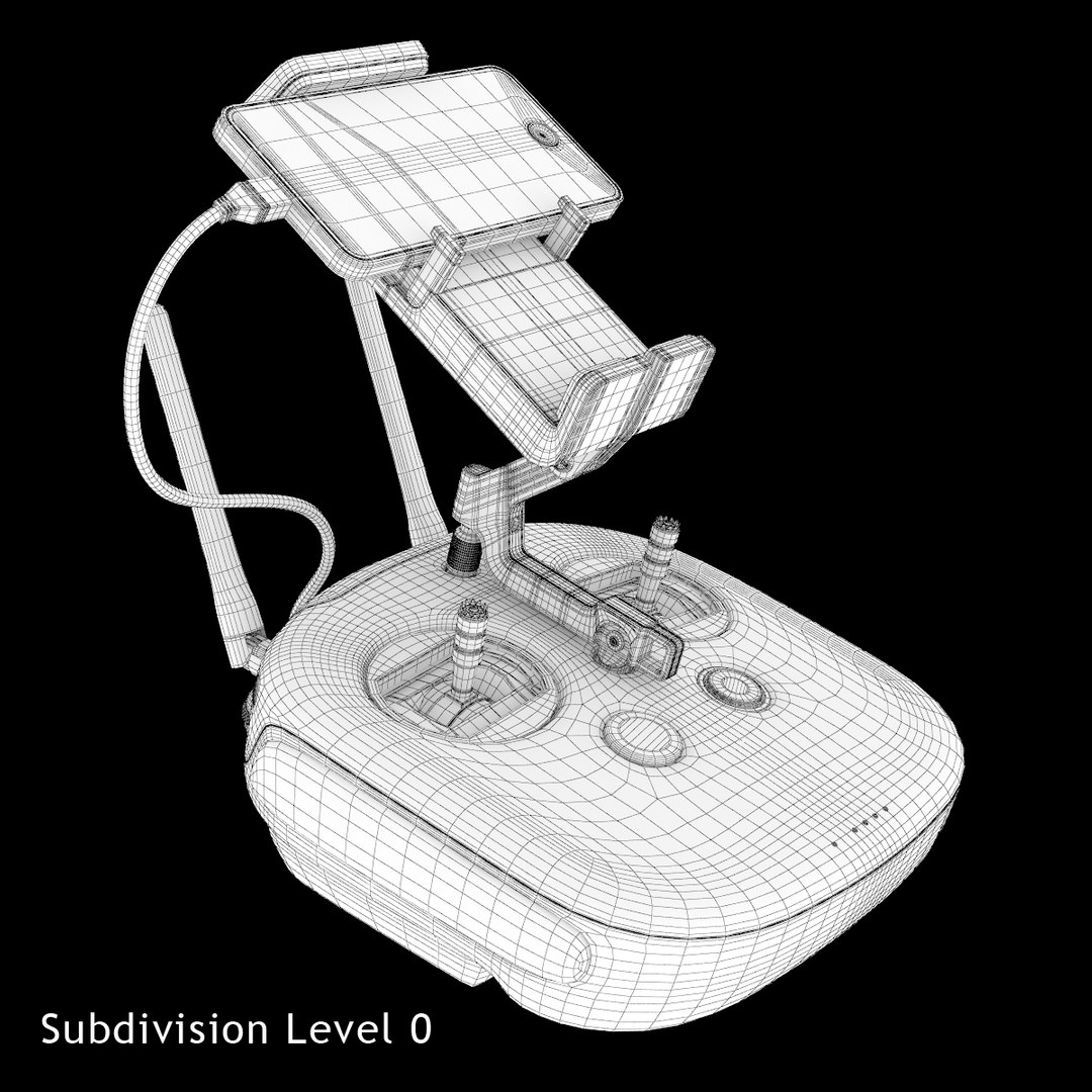 Dji Phantom 3 Remote Control 3d Model