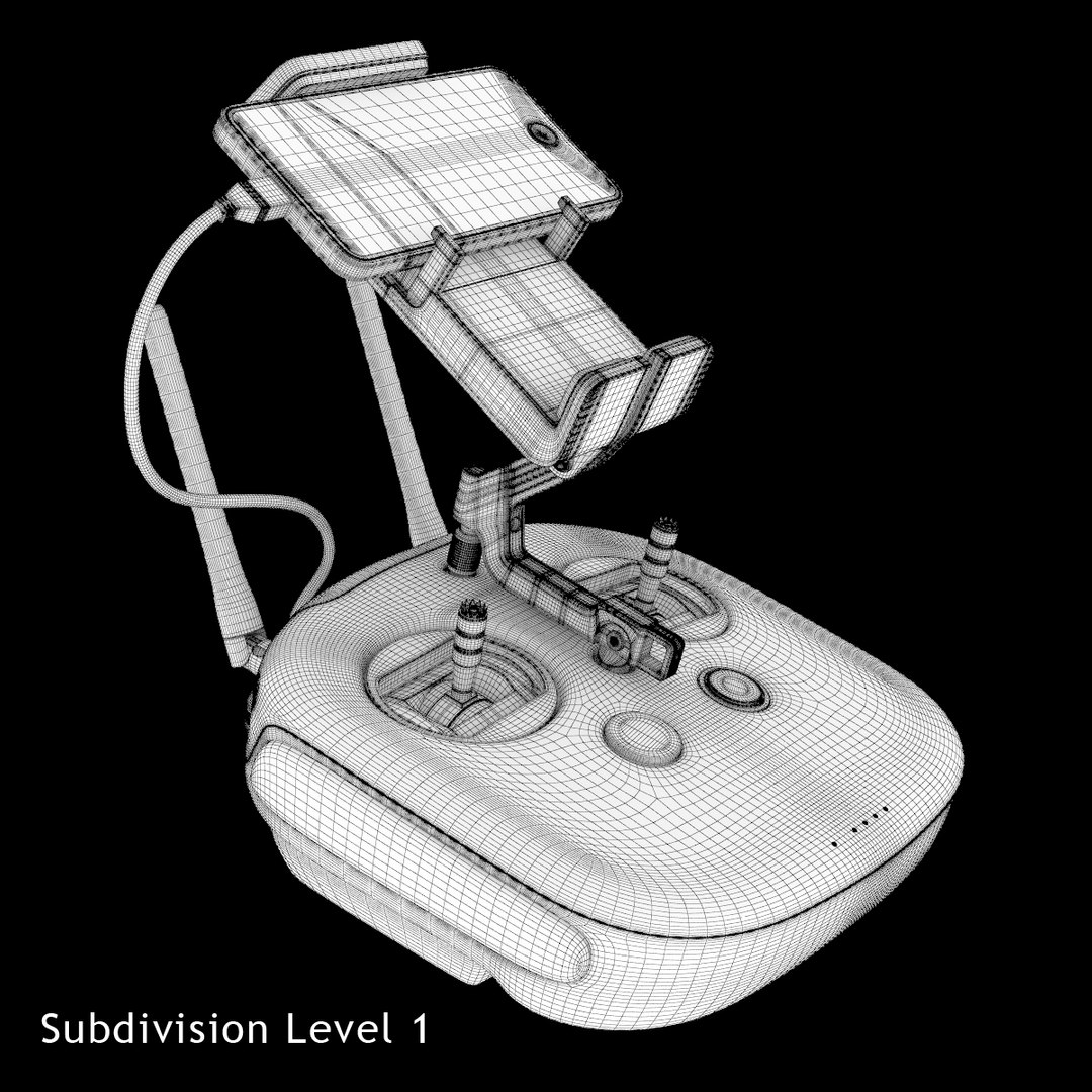 Dji Phantom 3 Remote Control 3d Model