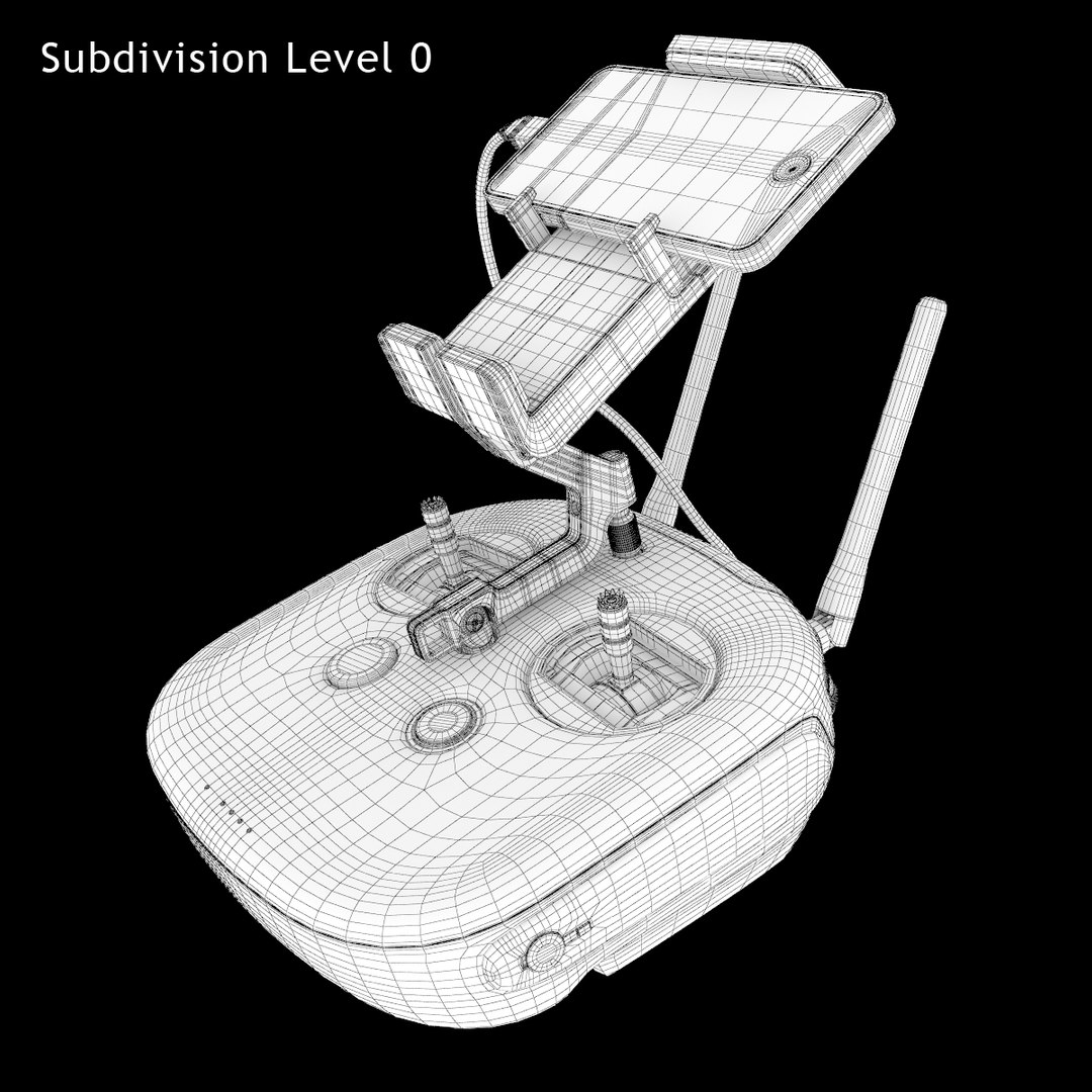 Dji Phantom 3 Remote Control 3d Model