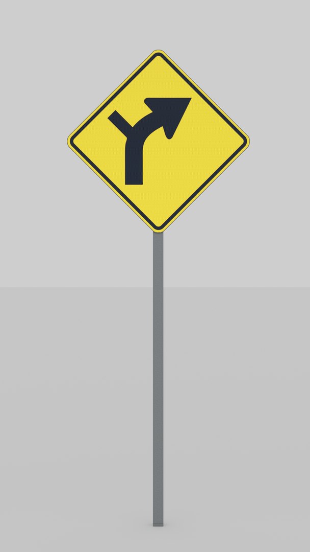 3D Warning Street Signs Model - TurboSquid 2238026