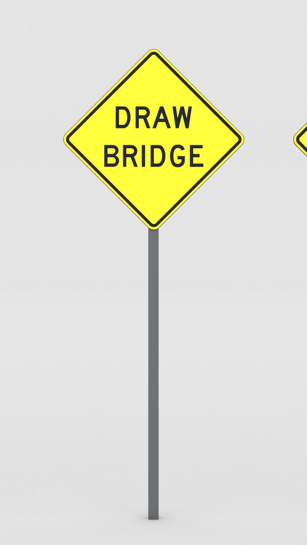 3D Warning Street Signs Model - TurboSquid 2238026