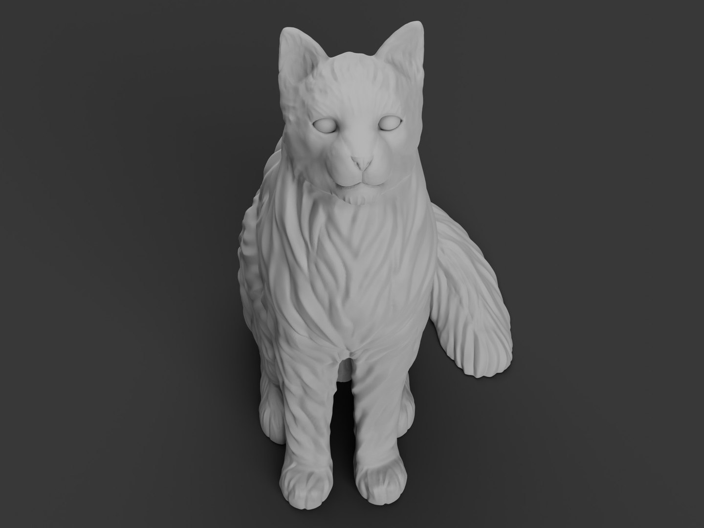 3D Cat Model - TurboSquid 2025502