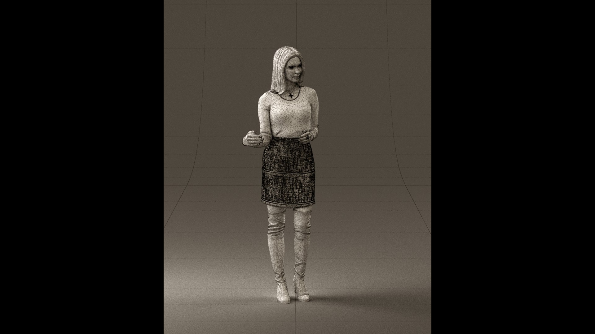 Scanned Realistic Human 3D Model - TurboSquid 1648270