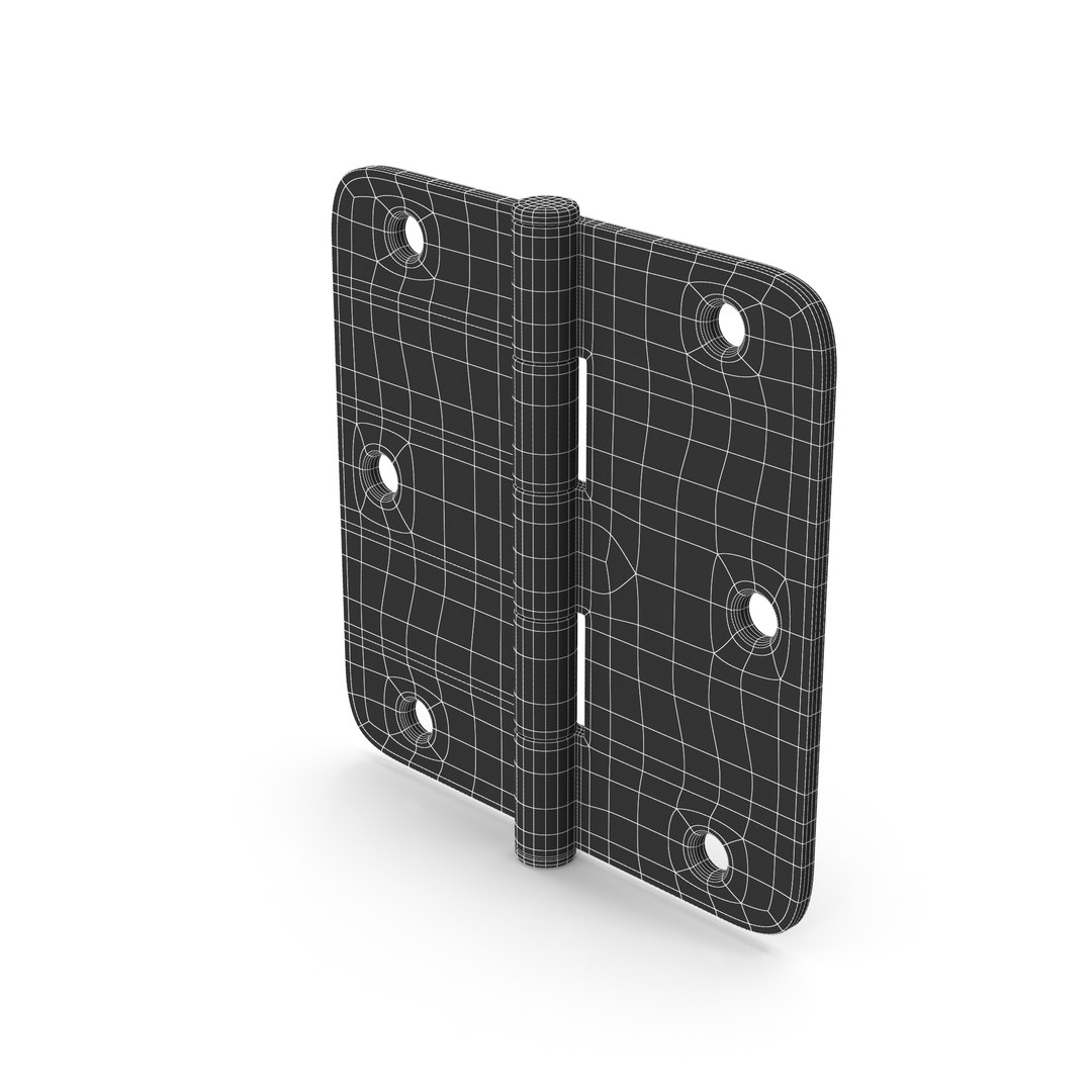 Door Hinge 3D Model - TurboSquid 1952913