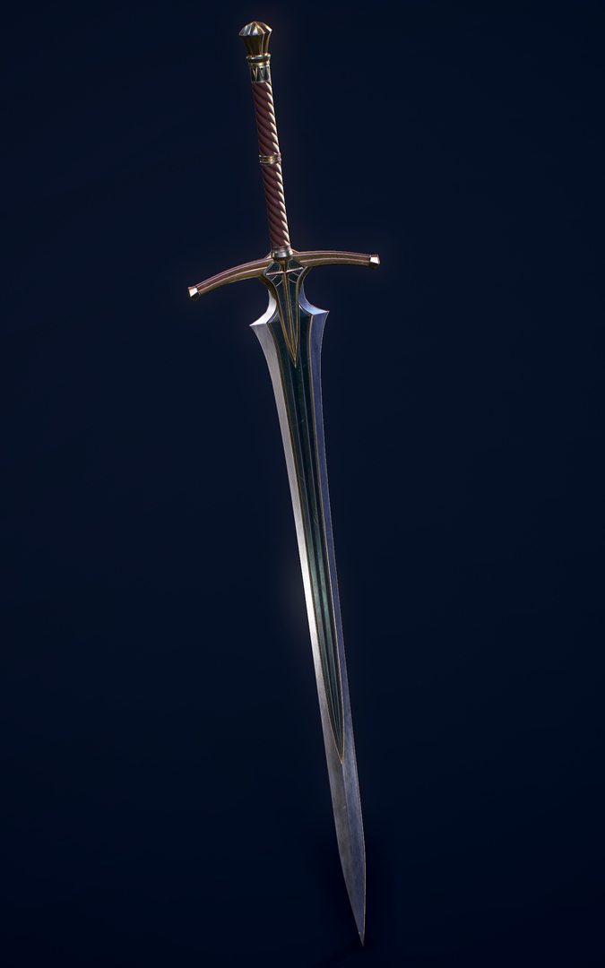 Elf swordmaster ready 3D model - TurboSquid 1430712