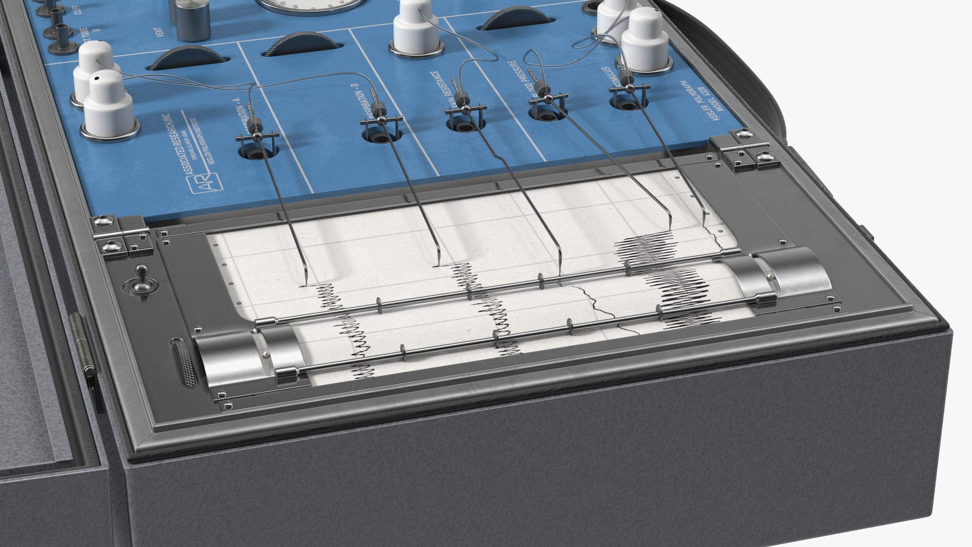 Vintage Polygraph Machine 3D model - TurboSquid 1874690