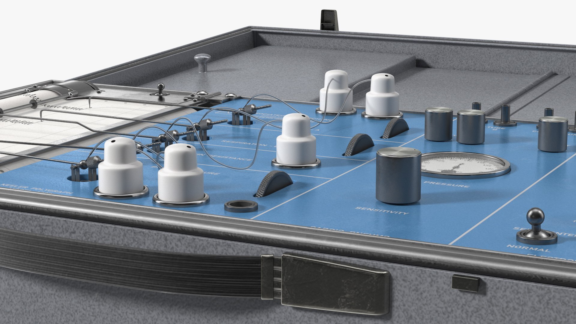 Vintage Polygraph Machine 3D model - TurboSquid 1874690