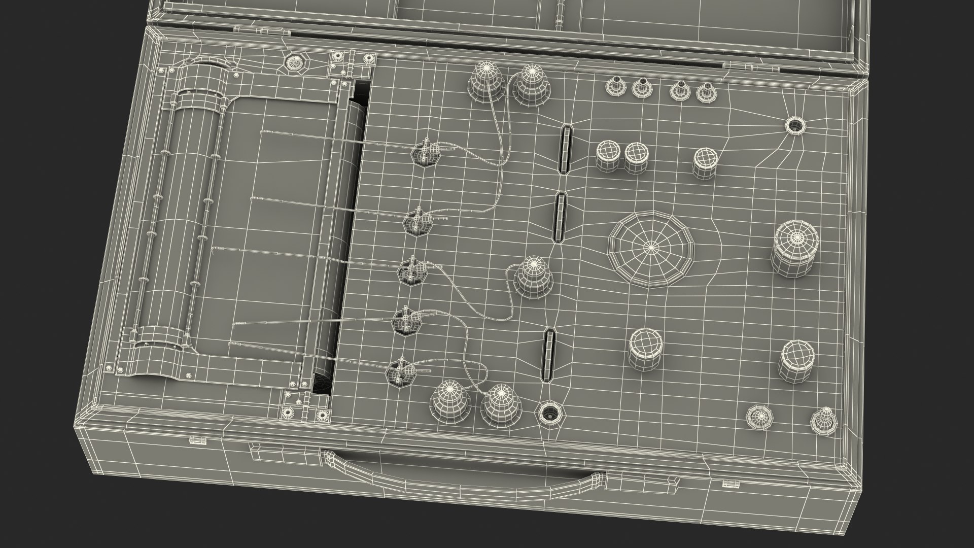 Vintage Polygraph Machine 3D Model - TurboSquid 1874690