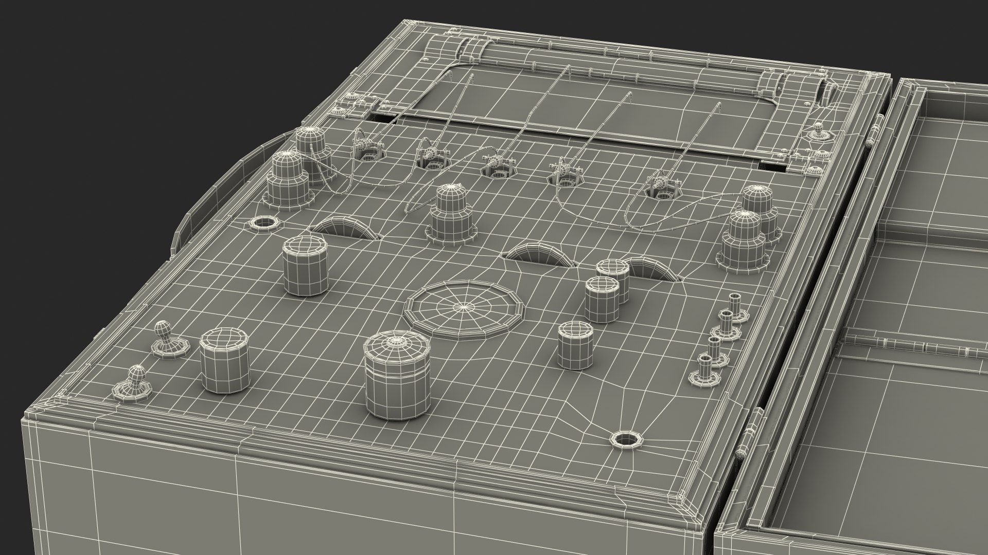 Vintage Polygraph Machine 3D Model - TurboSquid 1874690