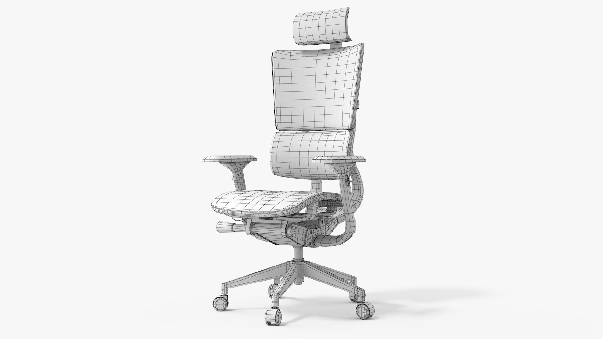 Office Chair 09 Dark - 8K PBR Textures 3D - TurboSquid 1816555