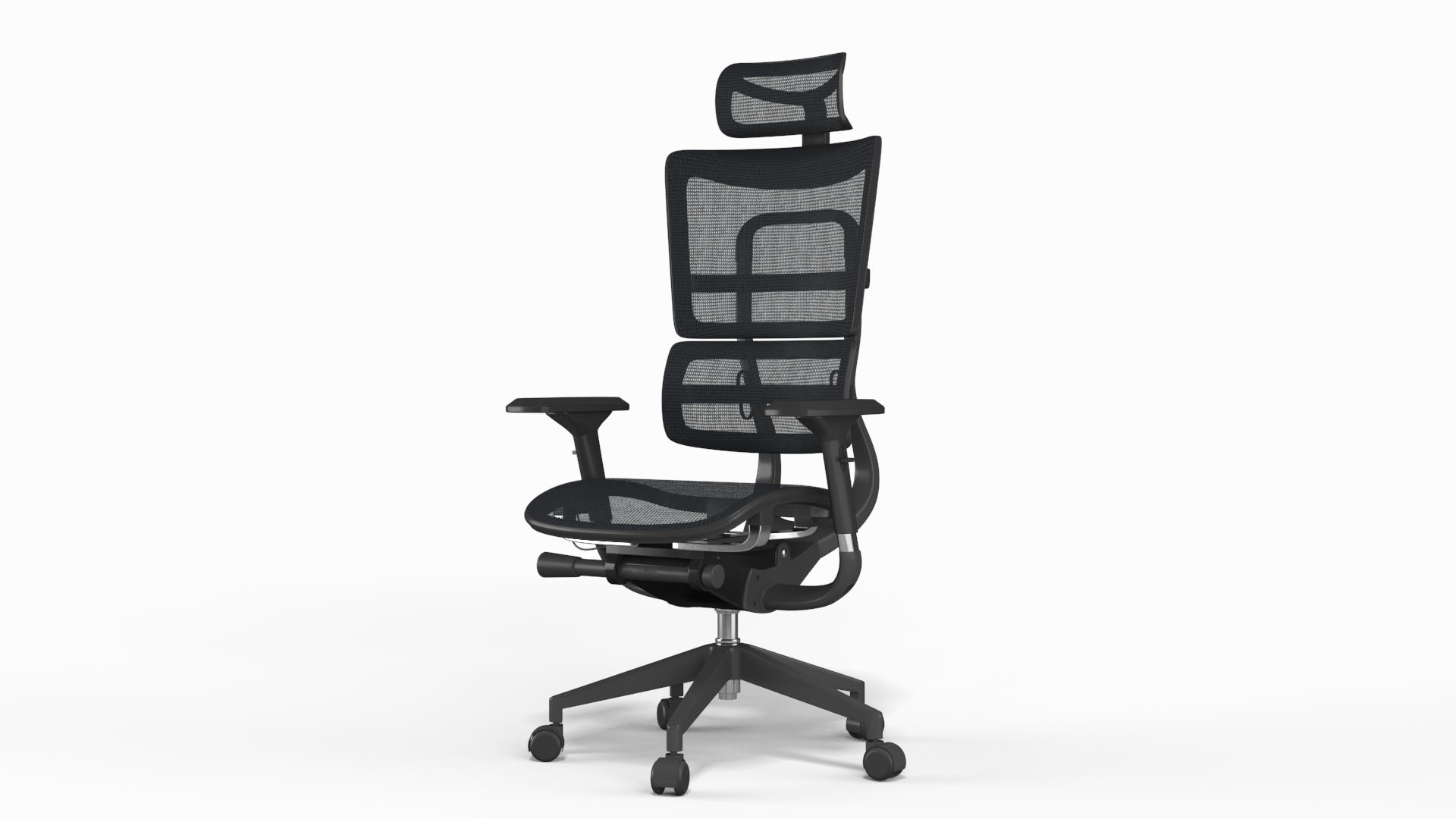 Office Chair 09 Dark - 8K PBR Textures 3D - TurboSquid 1816555