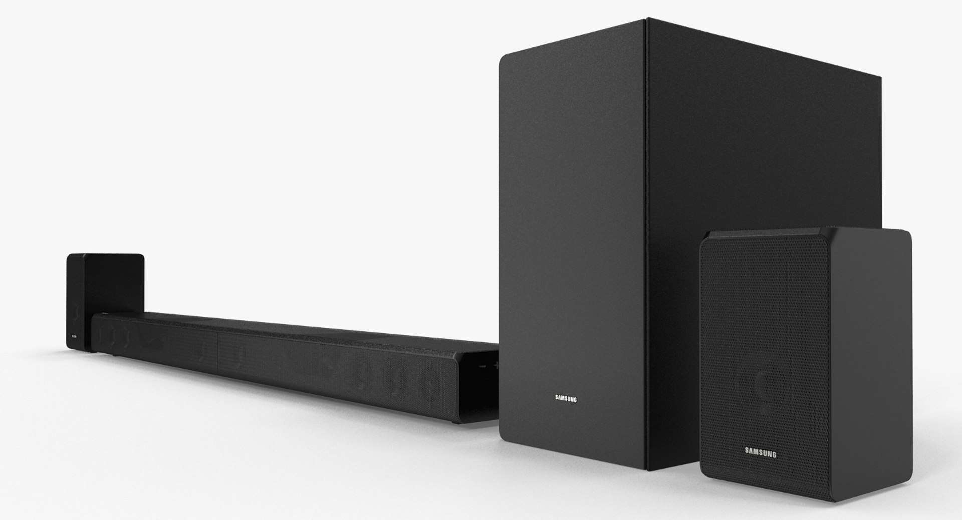 3D Samsung Soundbar Model - TurboSquid 1232888