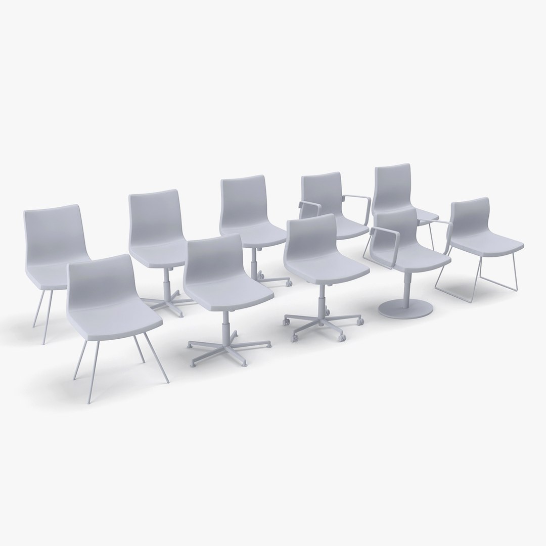 3D sumo deberenn chairs model - TurboSquid 1522469