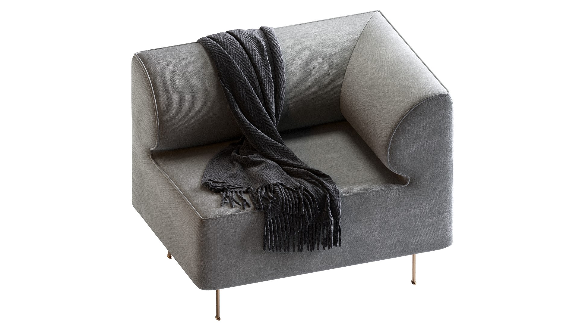 Eave Dining Armchair 3D Model - TurboSquid 2051918