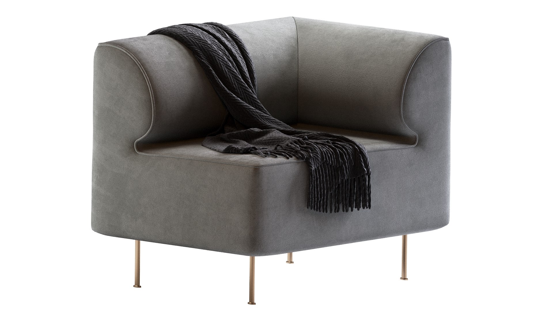 Eave Dining Armchair 3D Model - TurboSquid 2051918