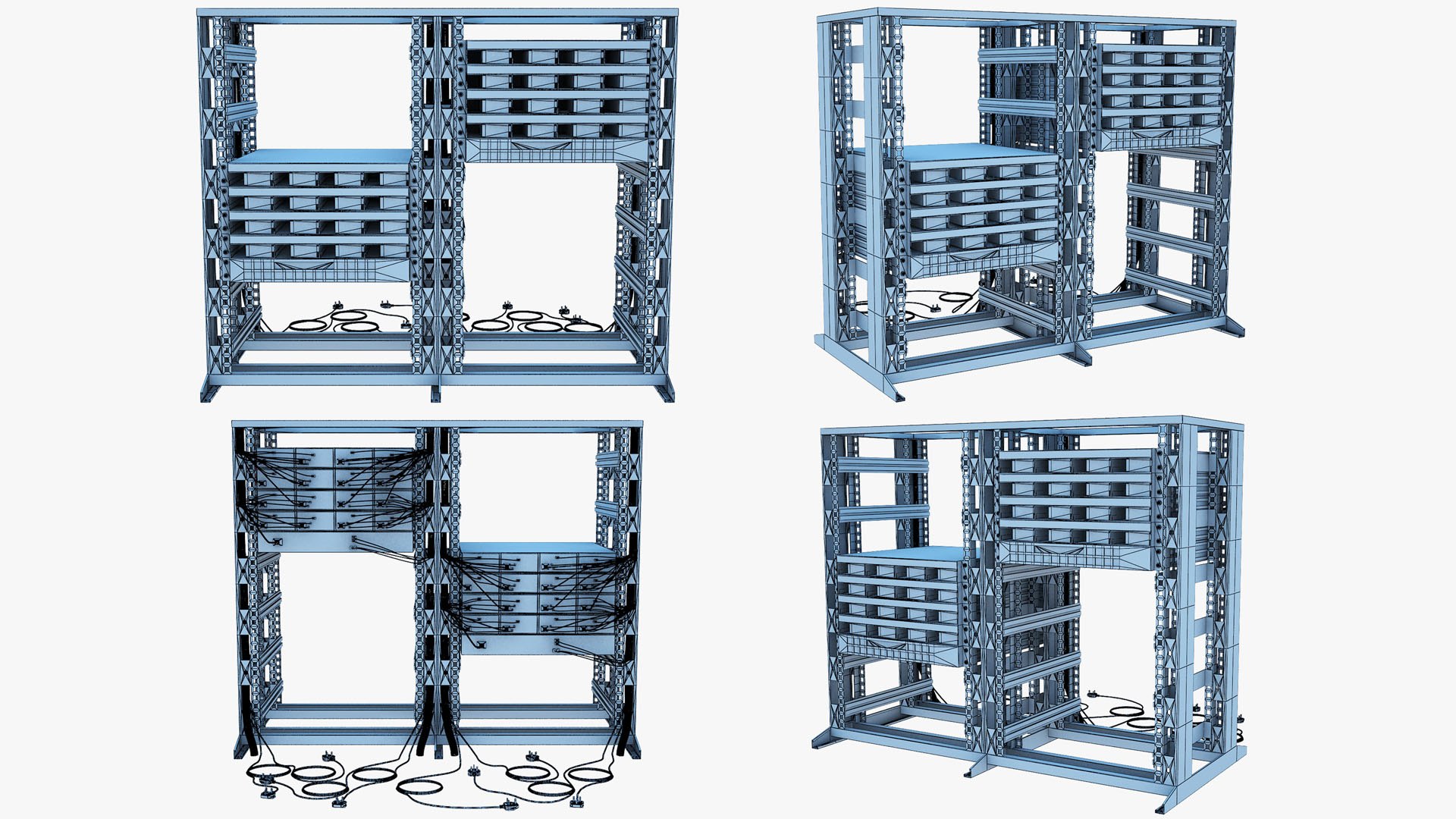 Equipment Data Server 3D Model - TurboSquid 1687966