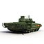 3d Russian Main Battle Tank Model