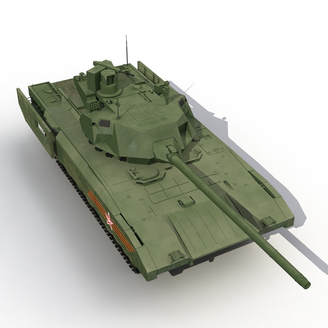 3d russian main battle tank model