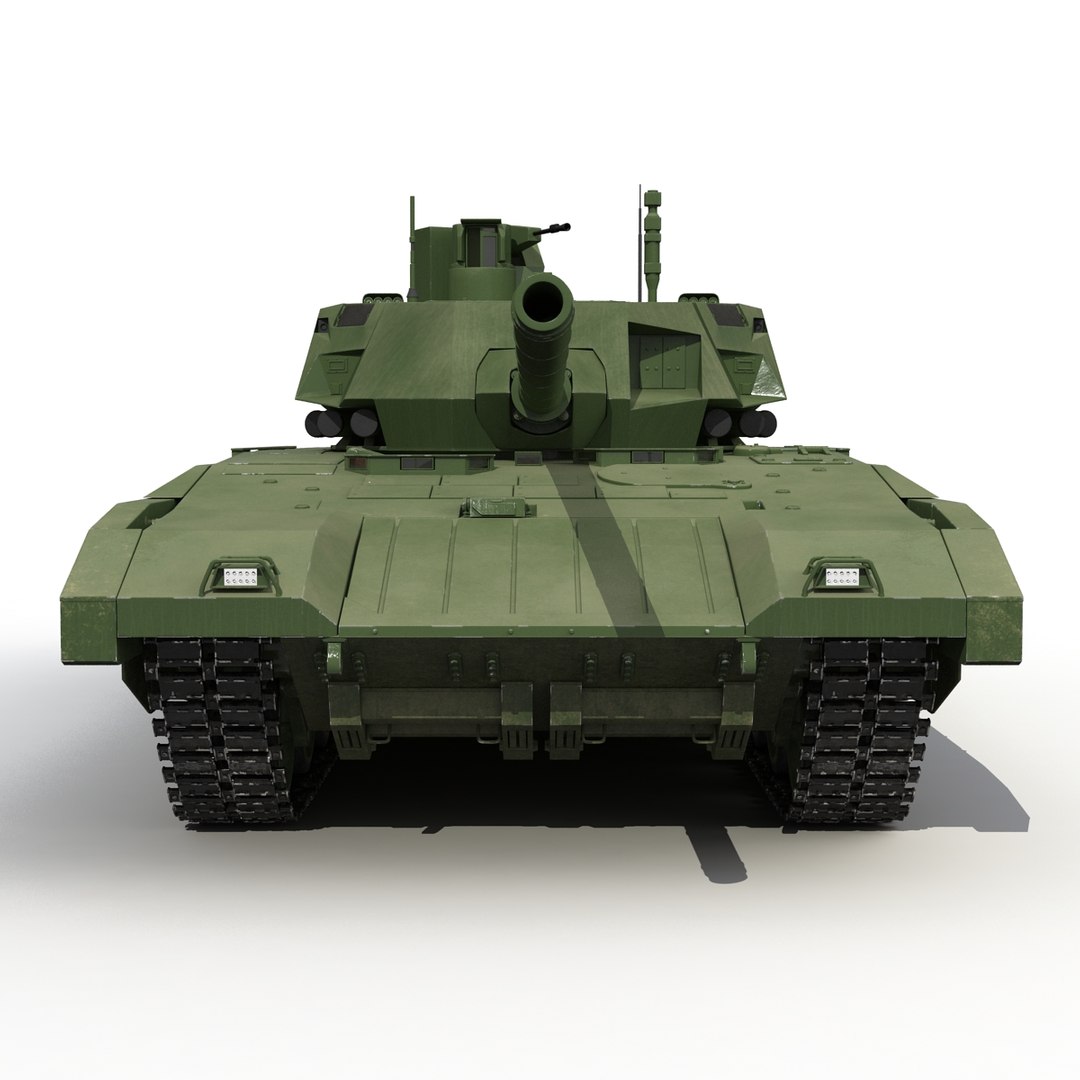 3d russian main battle tank model