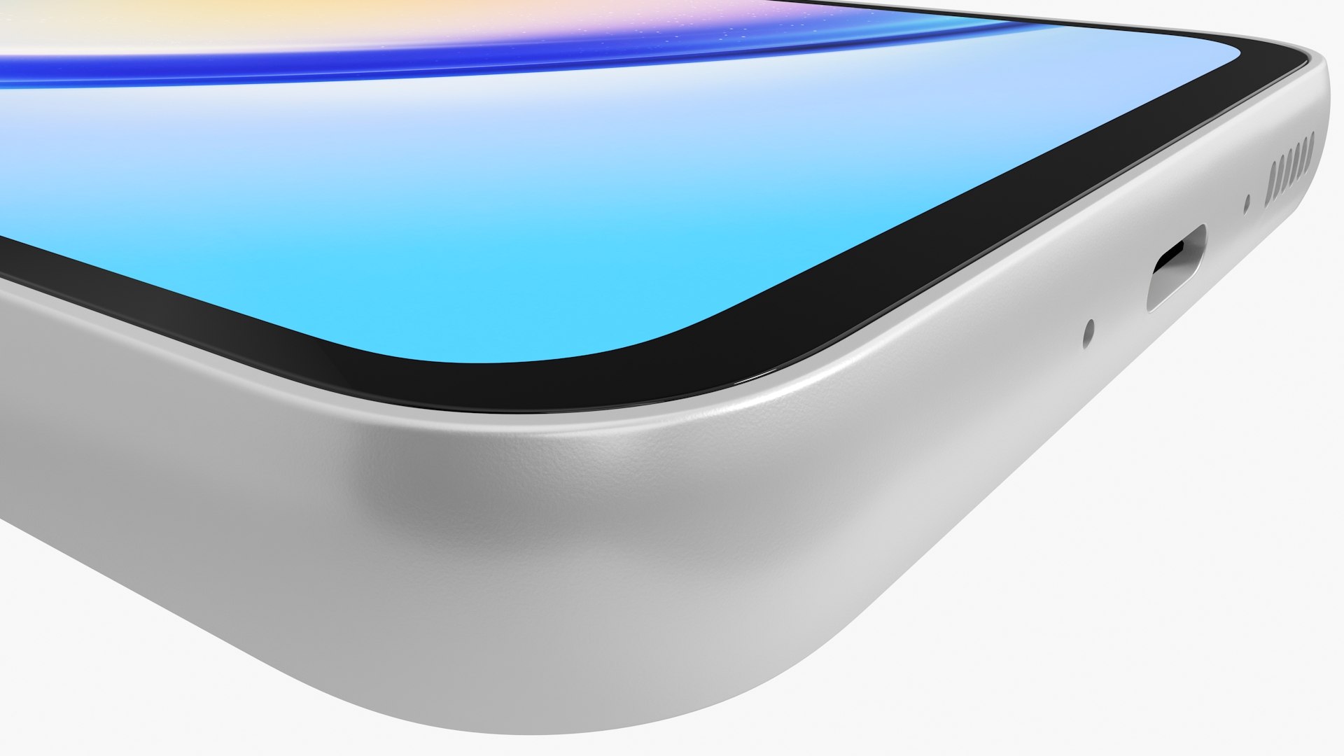 Samsung Galaxy A34 5G Silver 3D Model - TurboSquid 2041463