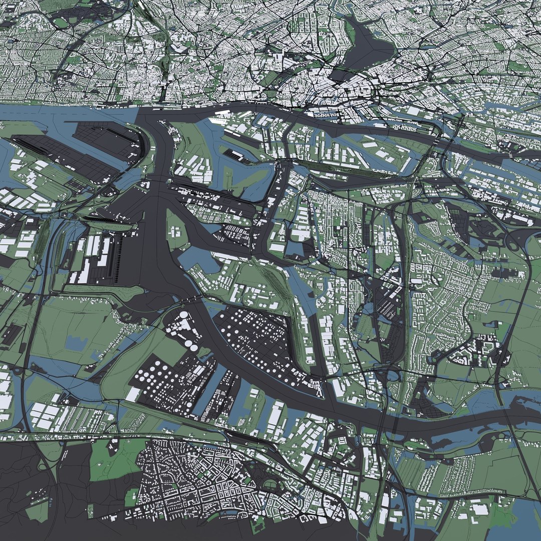 3D Germany - Cities And Mass Building Model - TurboSquid 2390229