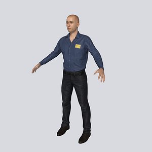 3D Cashier Models | TurboSquid