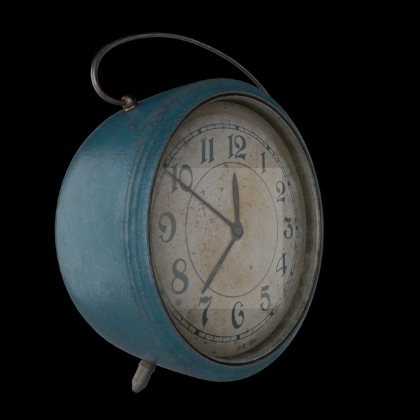 오래된 시계 3D 모델 - TurboSquid 1789292