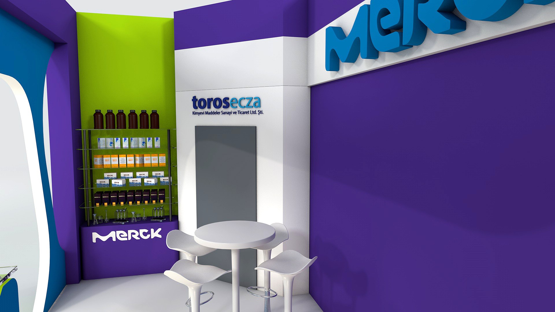 Exhibition Stand40 3D - TurboSquid 2106107