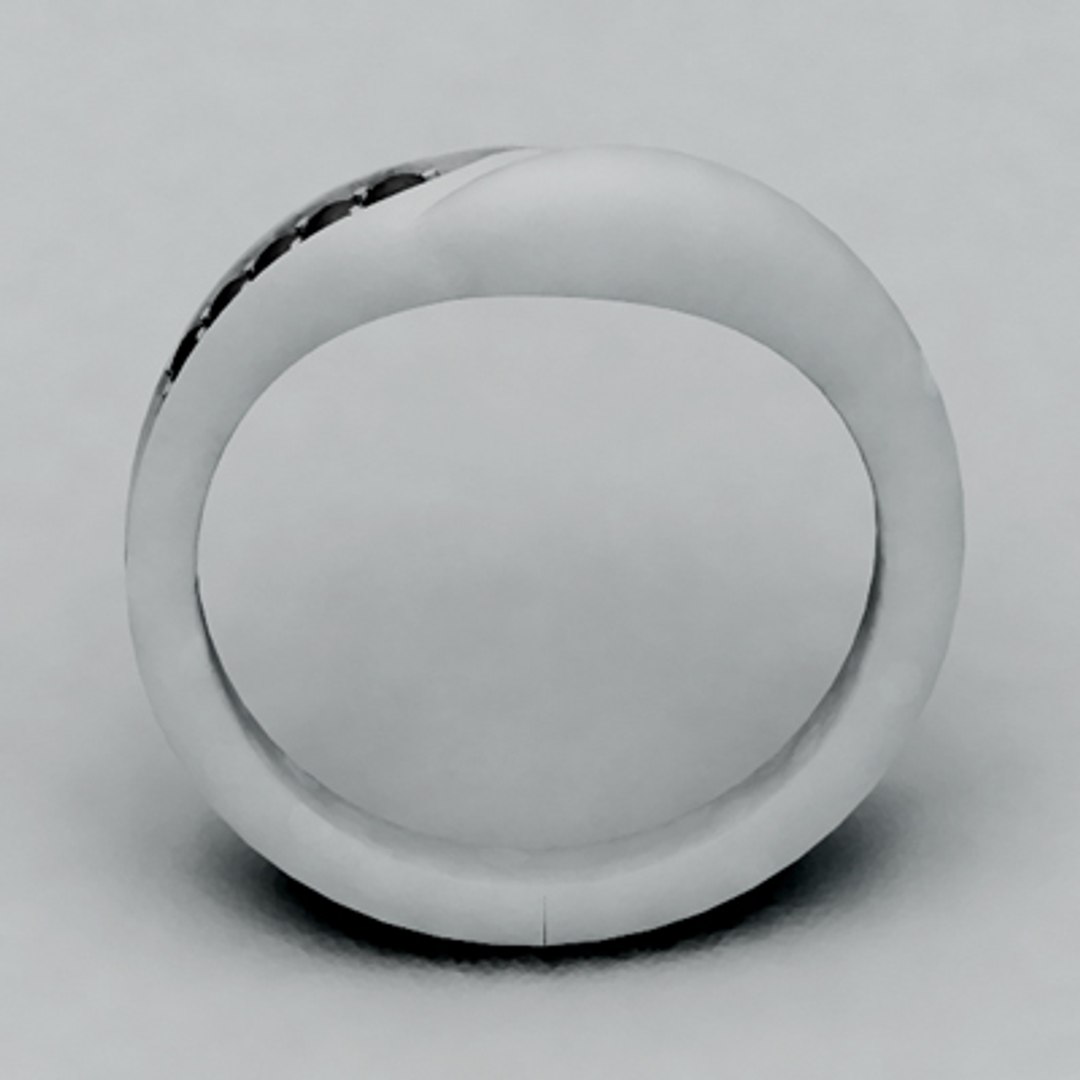 Wedding Band 3d Obj
