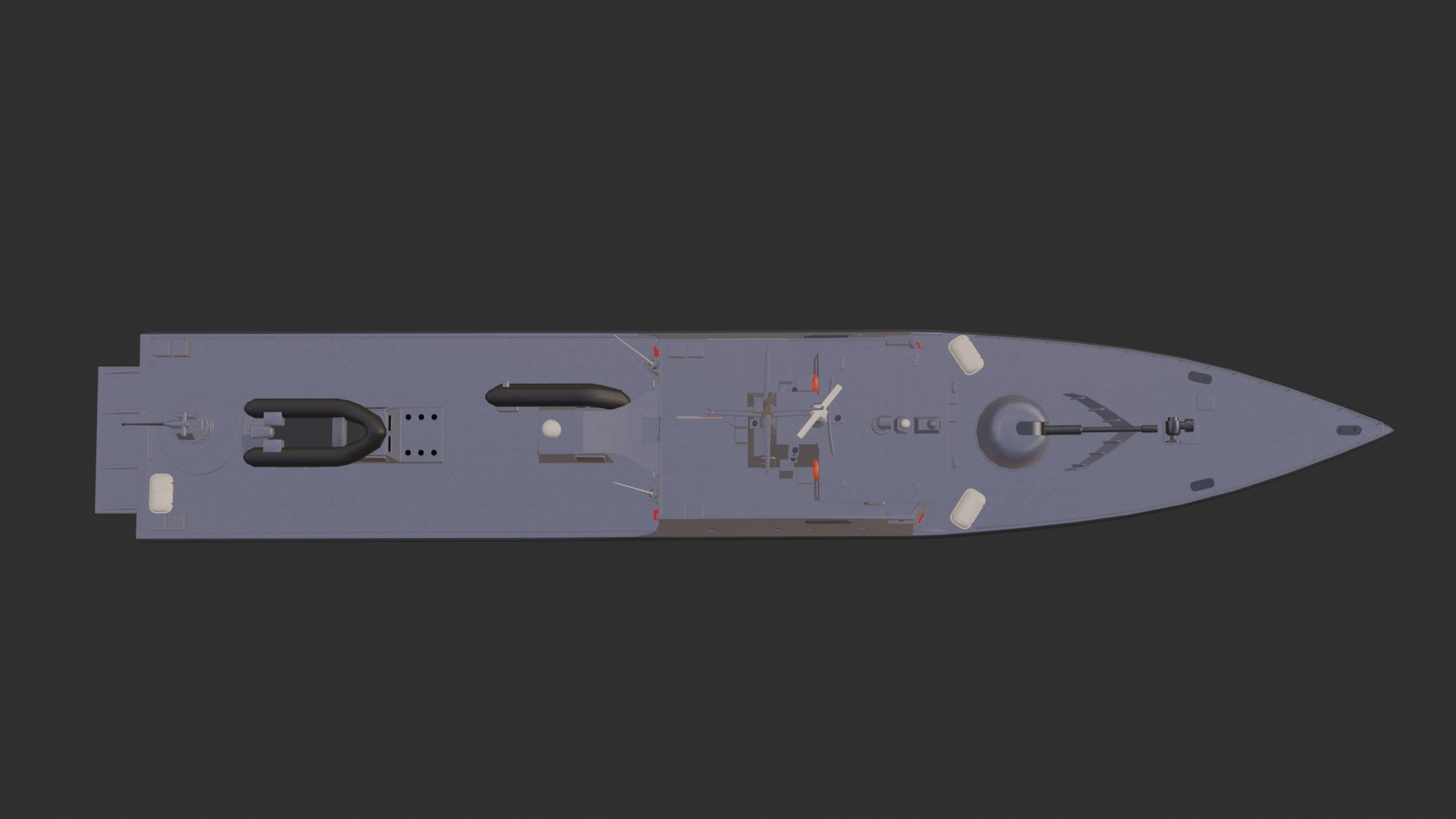 Sentinel-class Maritime Security And Response Vessels 3D Model ...