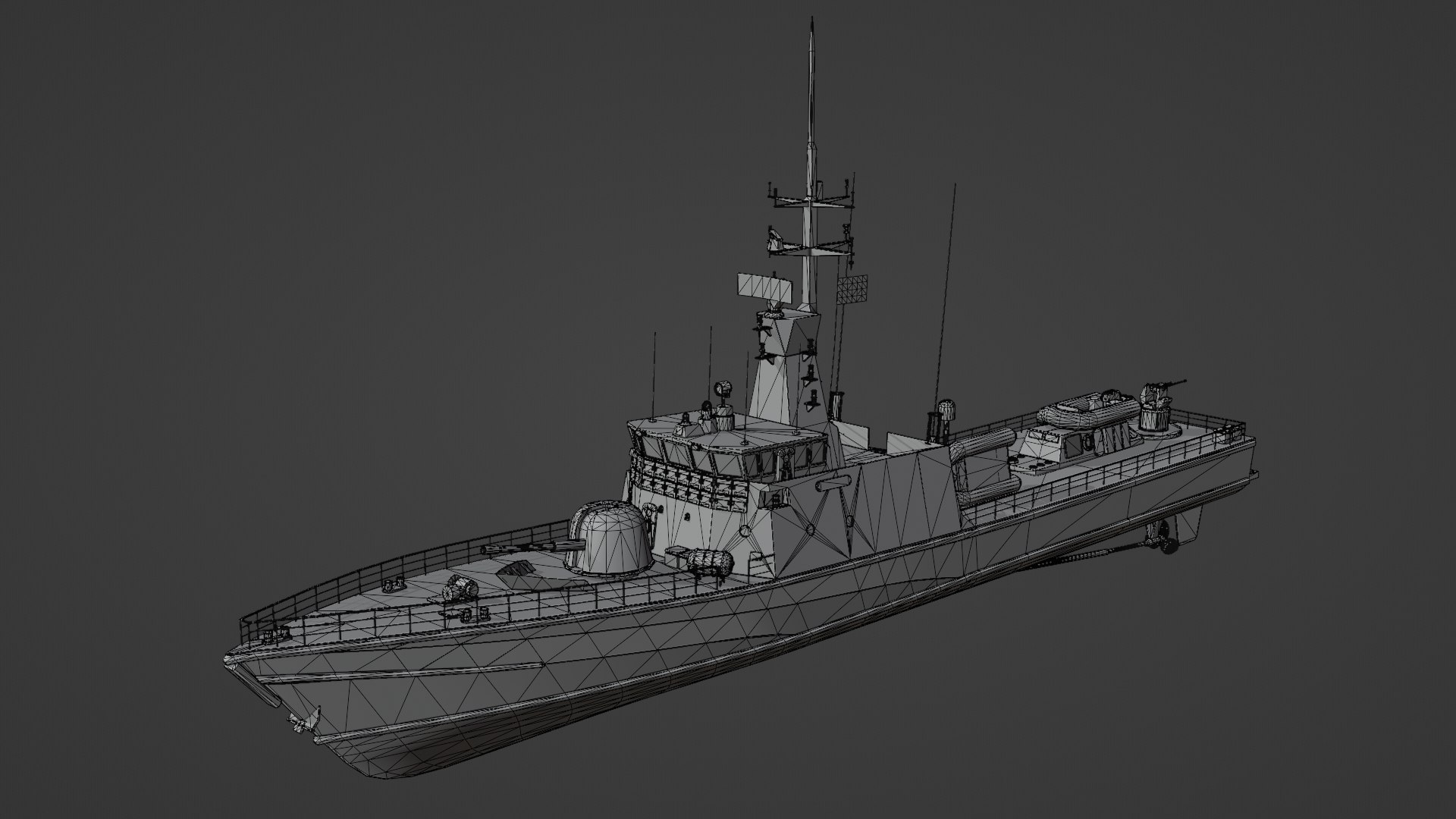 Sentinel-class Maritime Security And Response Vessels 3D Model ...