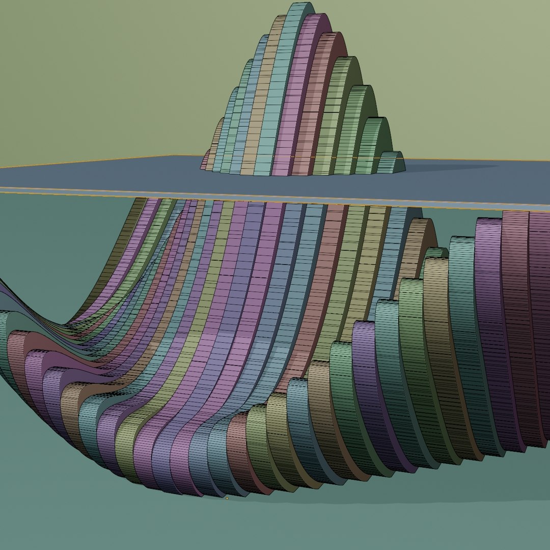 3D Model Parametric Coffee Table - TurboSquid 2223369