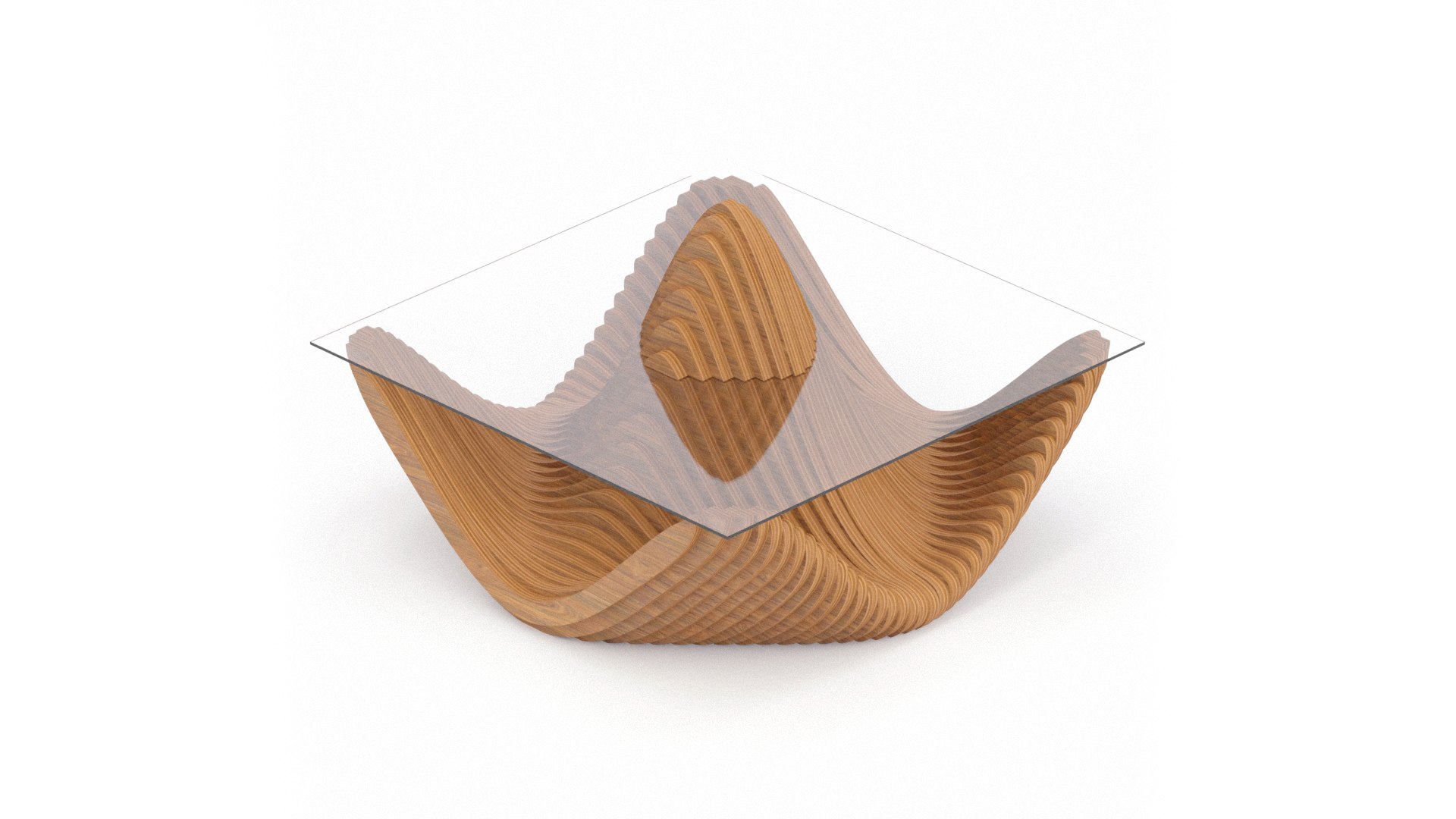 3D Model Parametric Coffee Table - TurboSquid 2223369