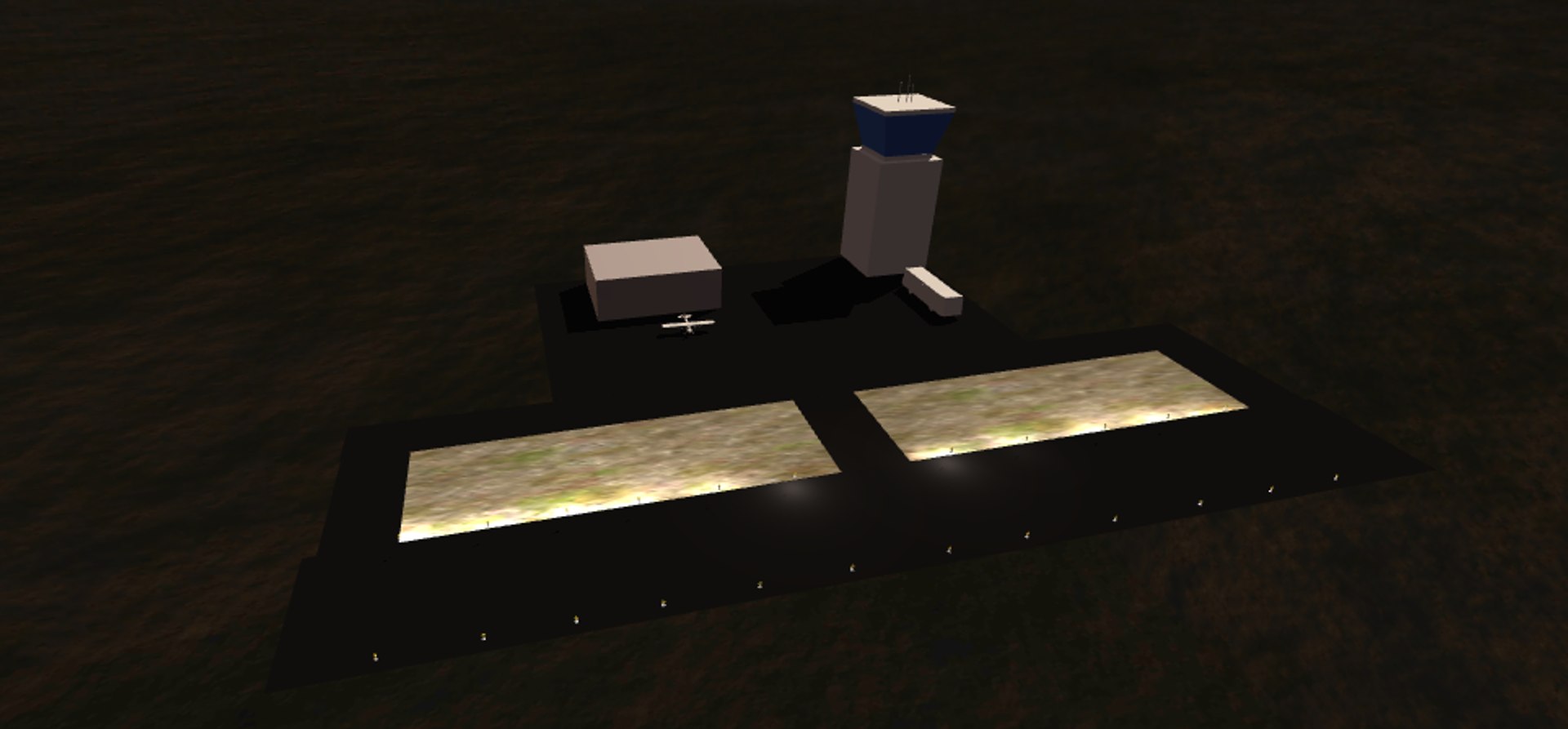 Free Simple Airport Tower 3D - TurboSquid 1371655