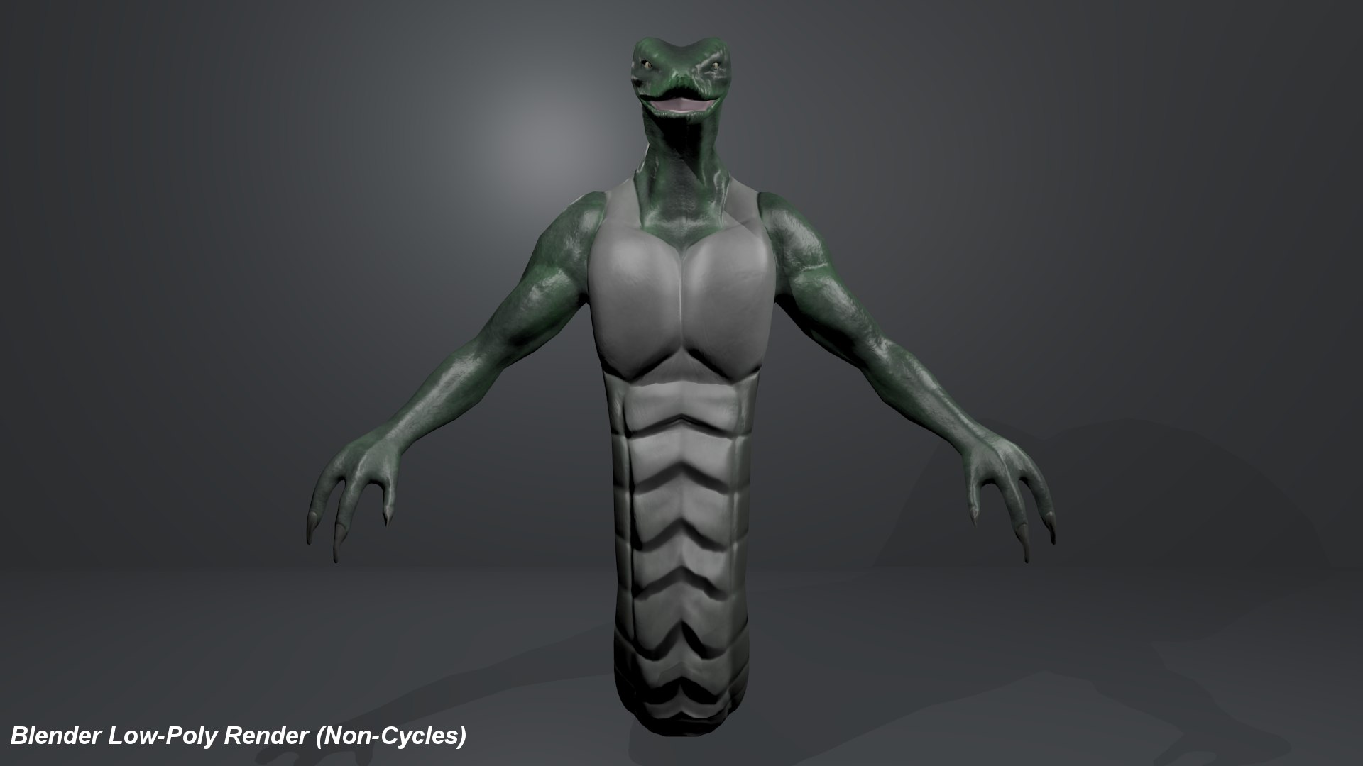 serpent warrior obj