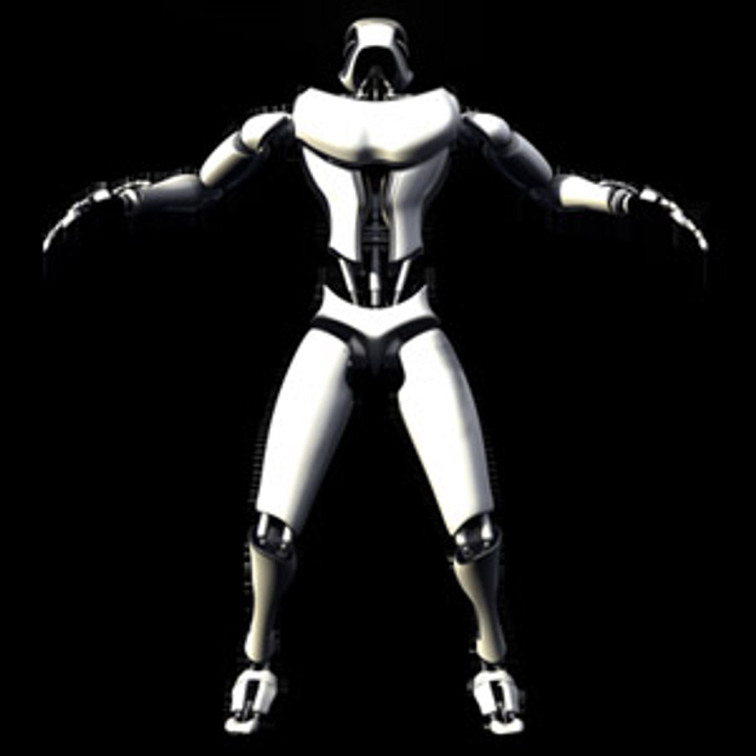 3d Model Advanced Robot Character Basic