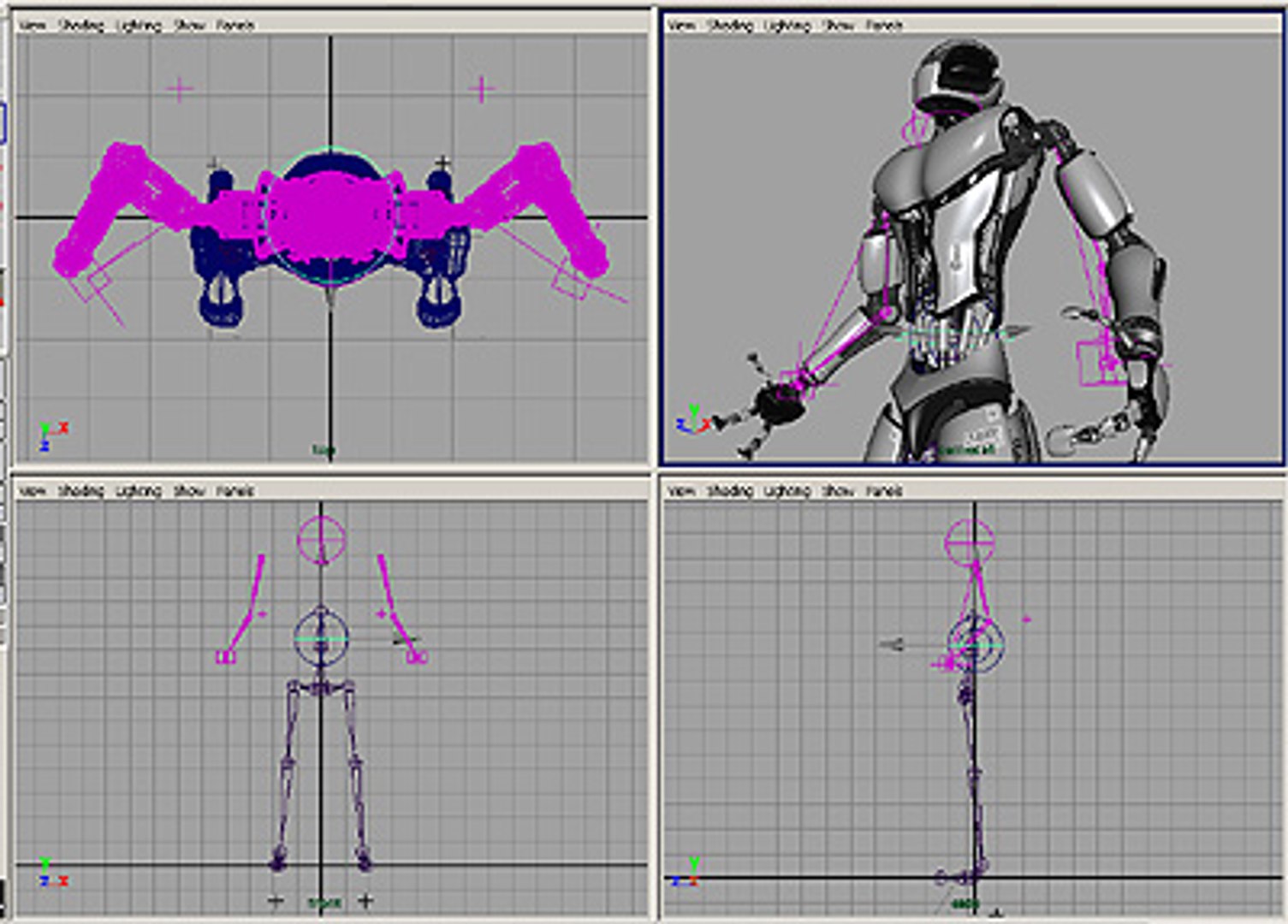 3d Model Advanced Robot Character Basic