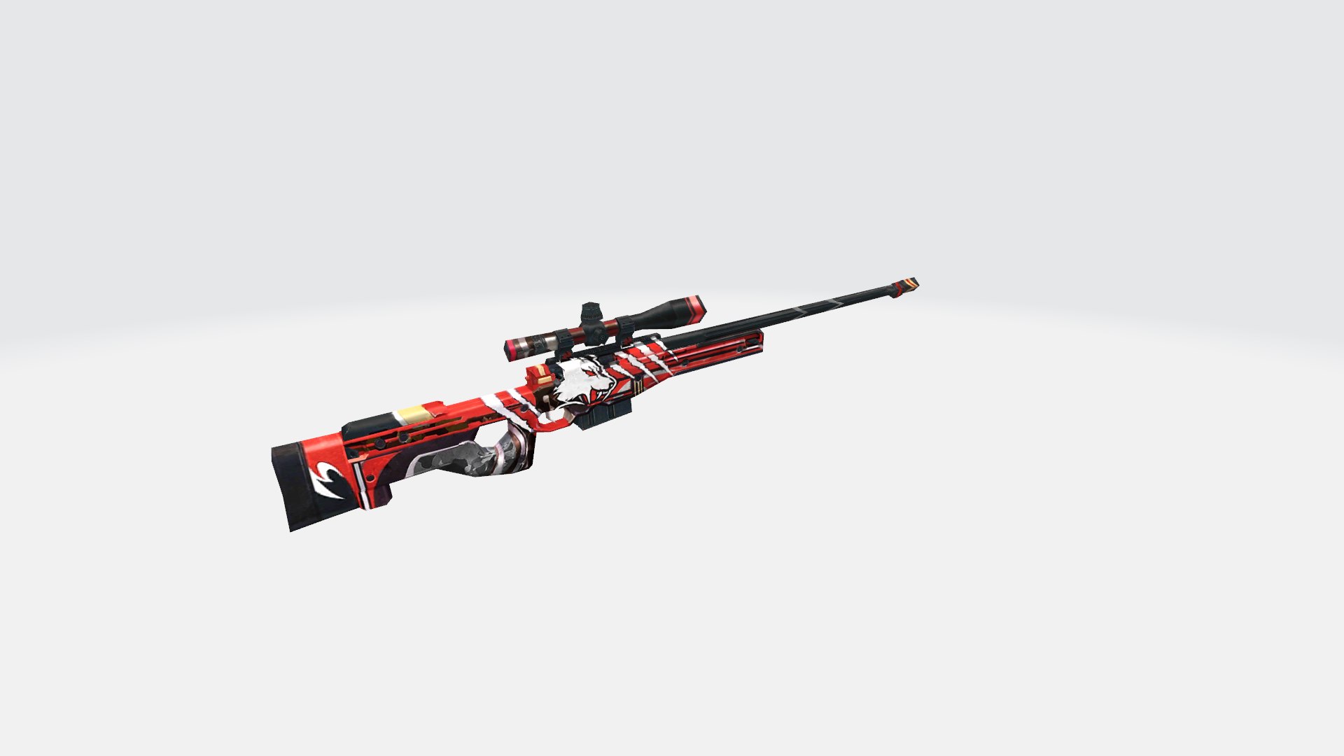 3D AWM Rifle Game Weapon 14x - TurboSquid 1832990