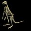 3ds Max Kangaroo Skeleton