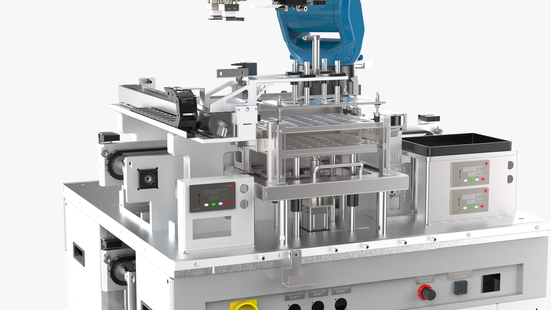 3D Automatic Connector Overall Assembly Model - TurboSquid 2282757