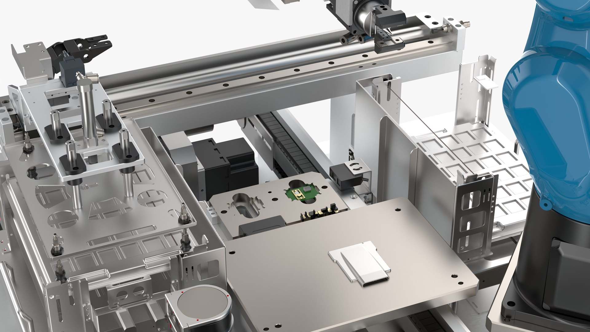 3D Automatic Connector Overall Assembly Model - TurboSquid 2282757