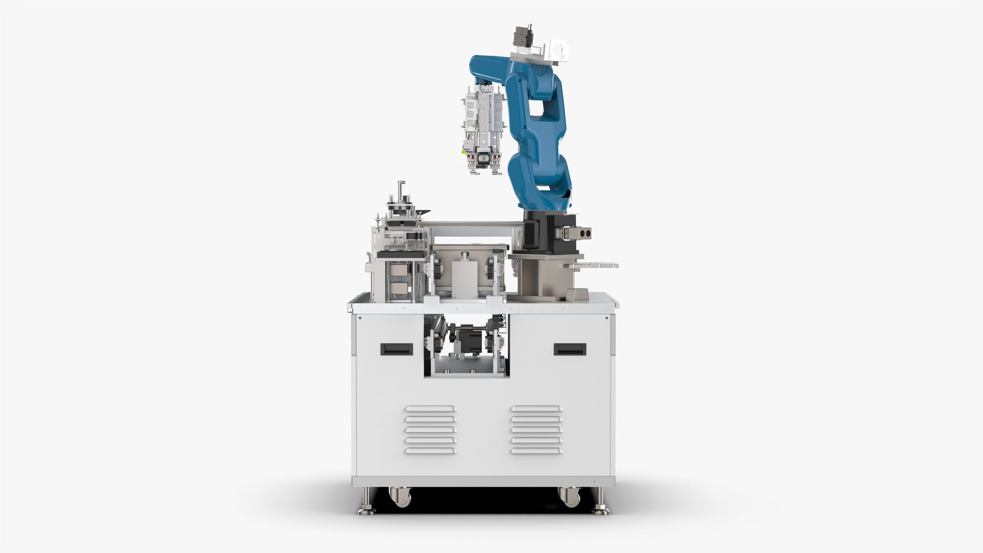 3D Automatic Connector Overall Assembly Model - TurboSquid 2282757