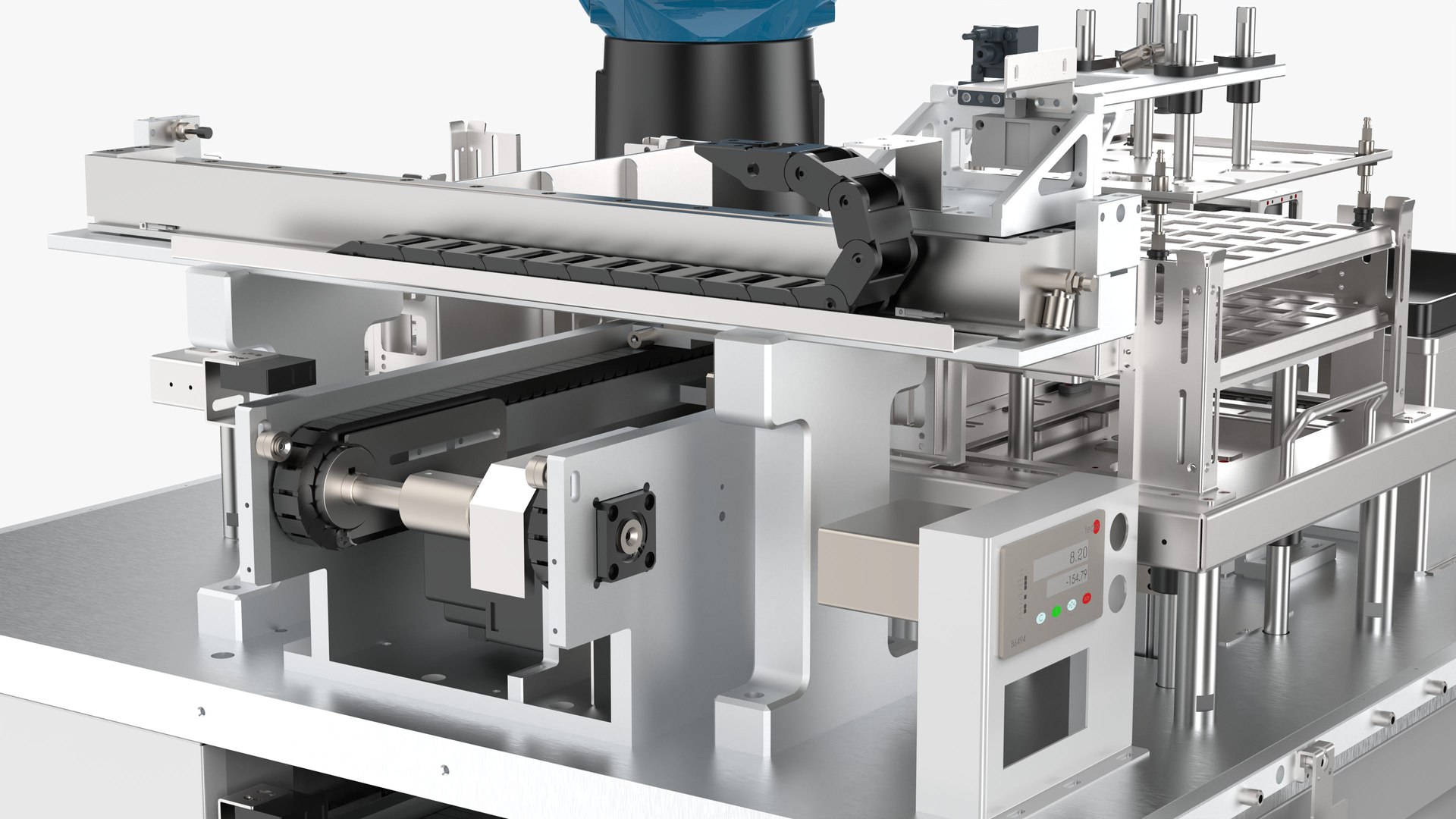 3D Automatic Connector Overall Assembly Model - TurboSquid 2282757