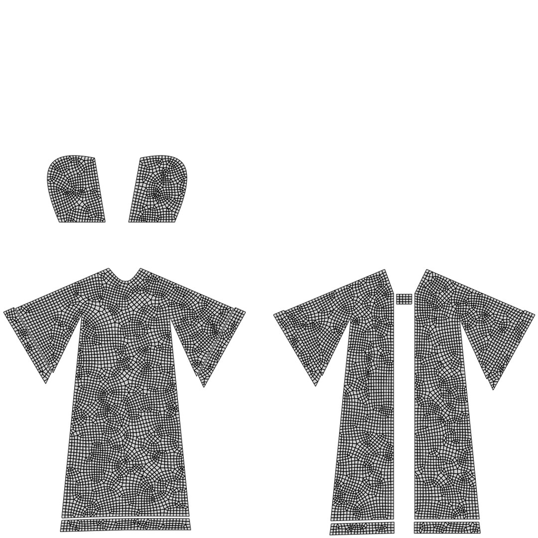 3D 3D Mens Hooded Robe - Action Robe Model - TurboSquid 2332502