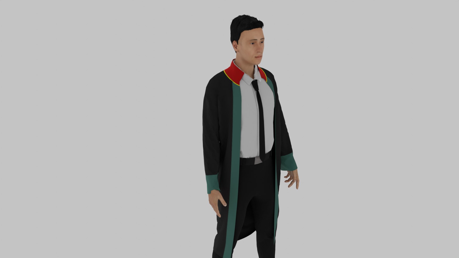 3D Lawyer Character - TurboSquid 1970614