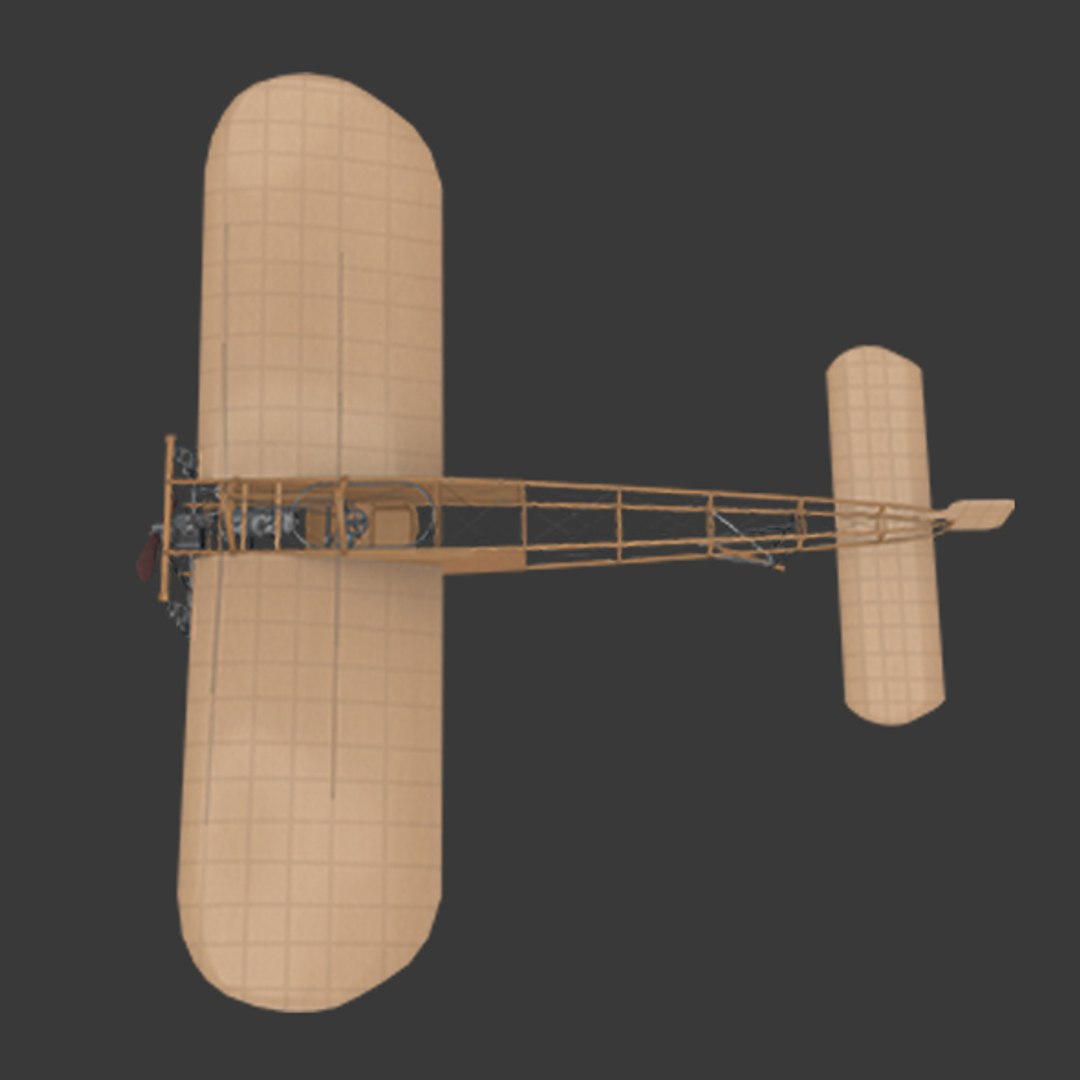 3D Bleriot-xi - TurboSquid 1292054