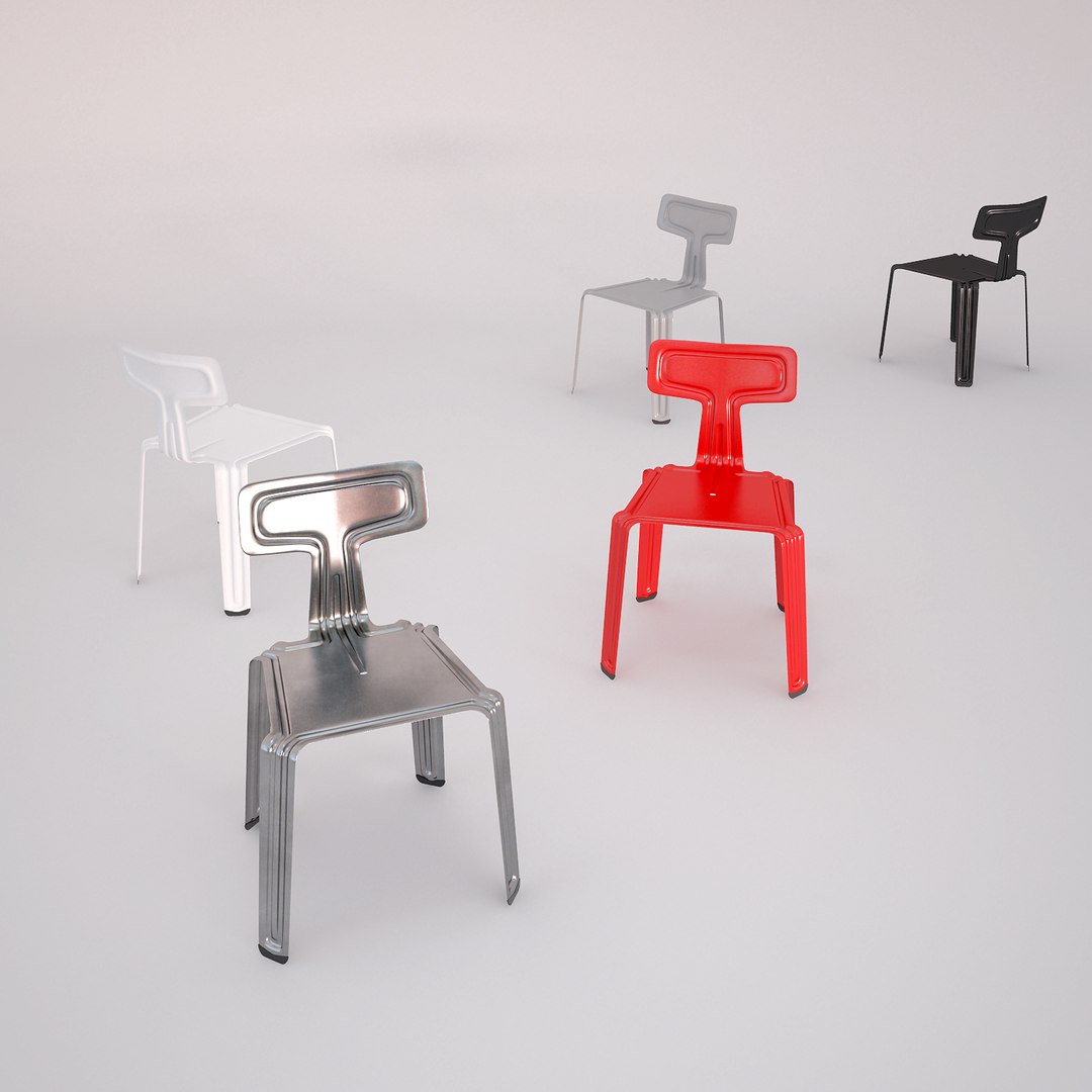 3d Pressed Chair Moormann