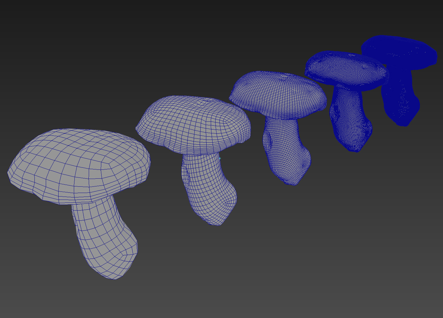 3D magic emitting fungi - TurboSquid 1485290