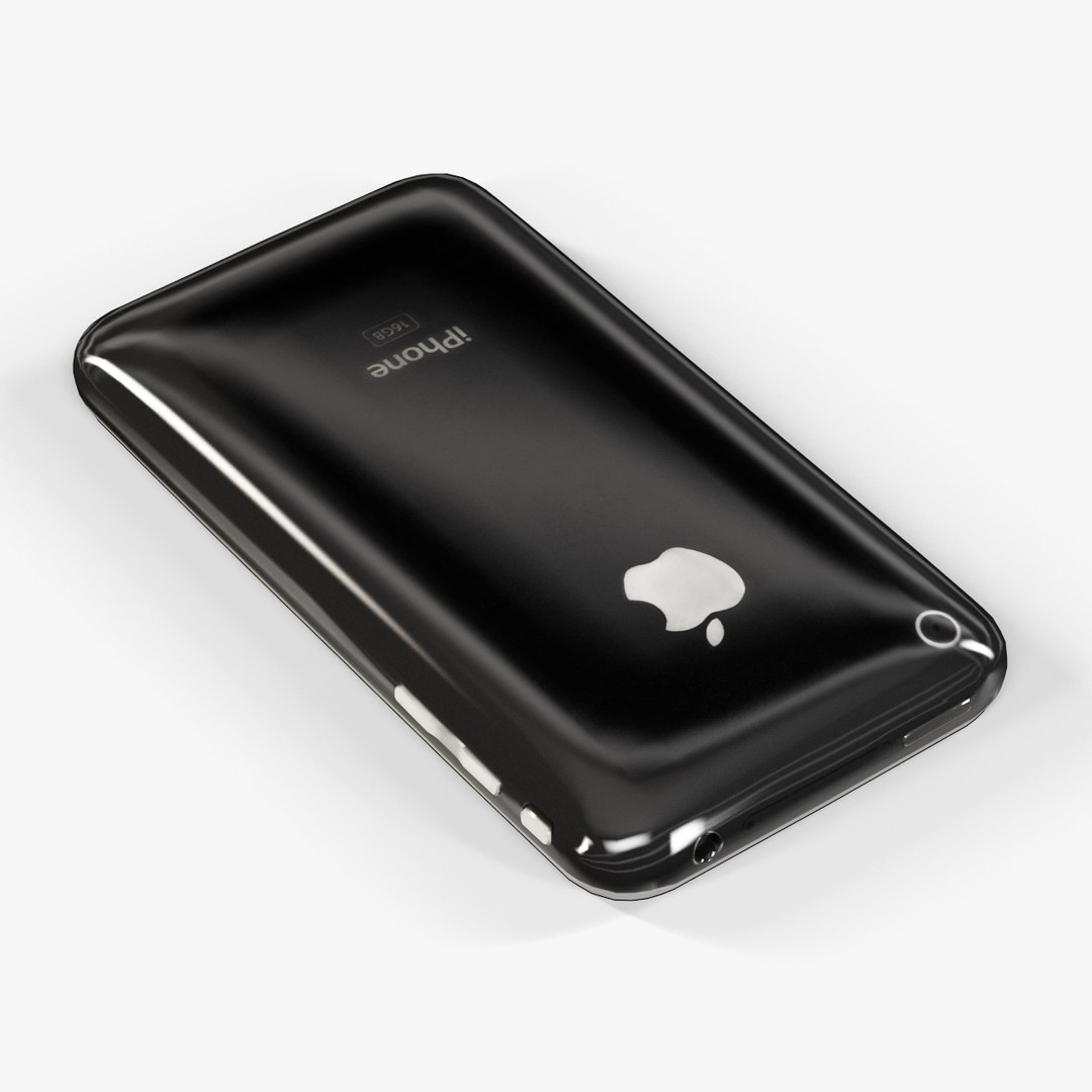 3d apple iphone 3gs phone model